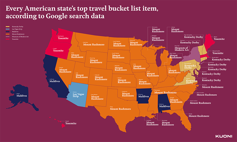 The world’s most popular travel bucket list experiences